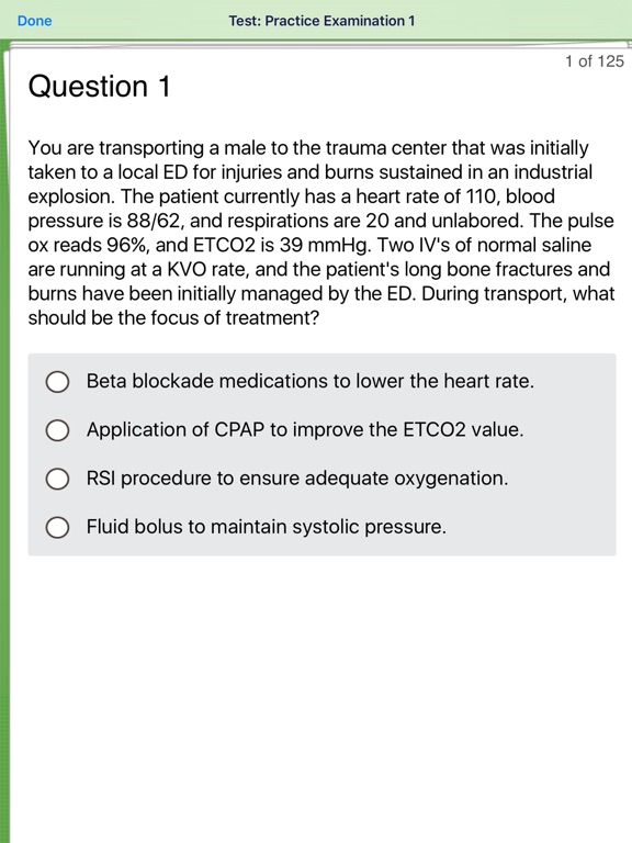 Critical Care Paramedic Review on the App Store Critical Care Paramedic Review on the App Store